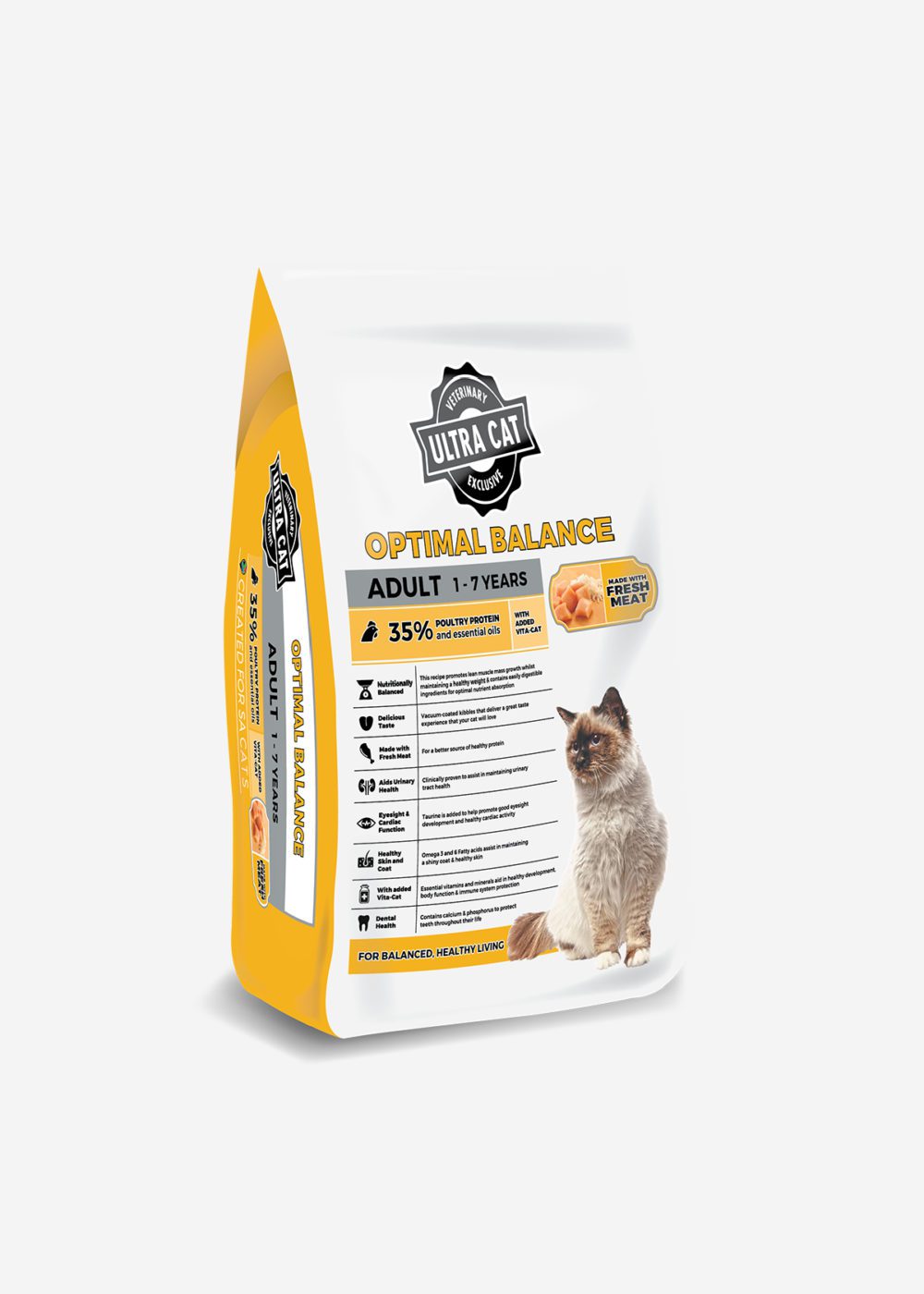 Optimal Balance - Senior - Ultra Cat - Scientifically engineered cat food